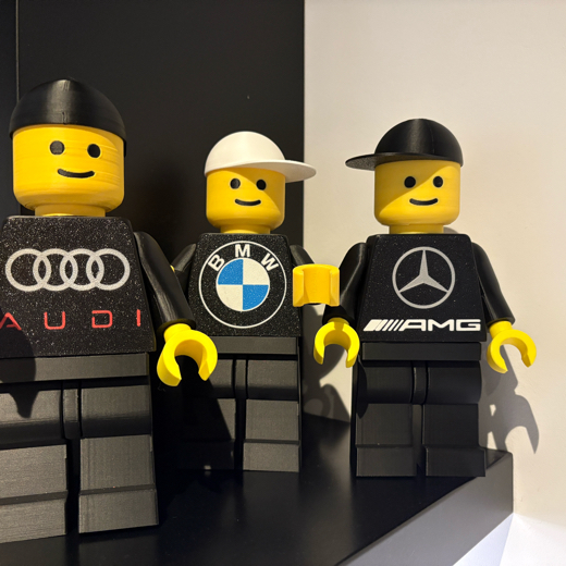 Brickman Louis Vuitton 20cm Figure 500% - Free 3D Print Model - MakerWorld
